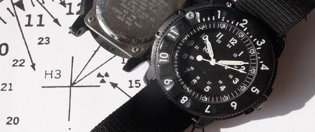 SANDY P650 NAVIGATOR'S WATCH 'FOREFATHER OF THE 'NAVY SEALS' WATCH' LU ...