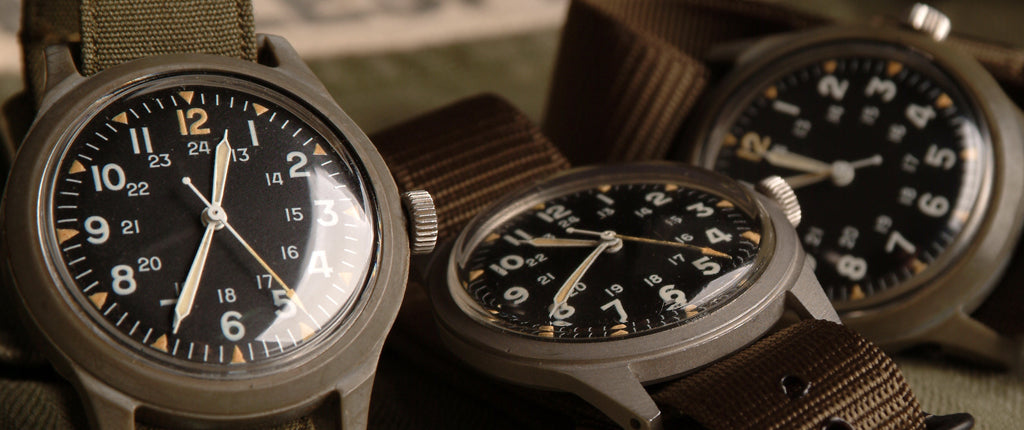 MILITARY ISSUE WATCHES 'THANK YOU FOR YOUR SERVICE' LUEL MAGAZINE FEB ...