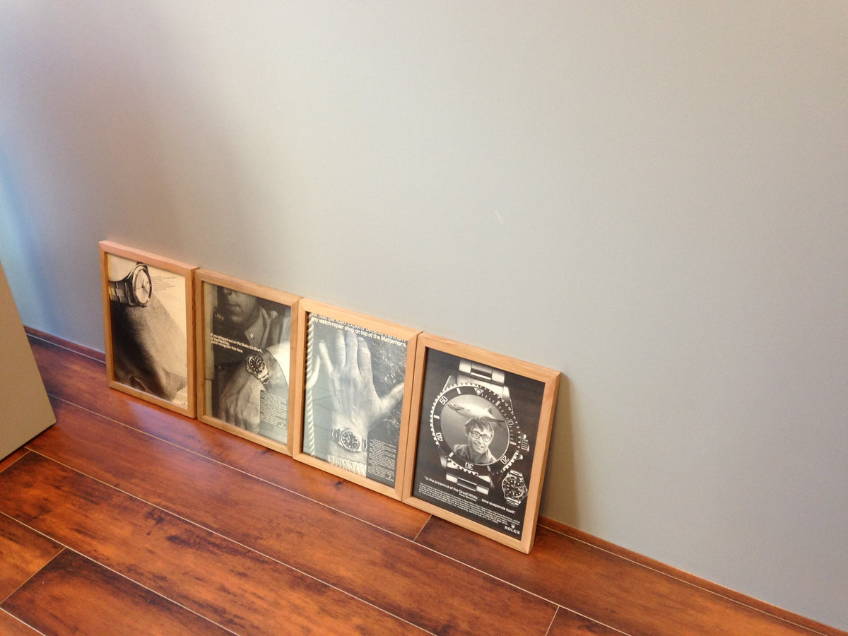 VINTAGE AD FRAMES – NOSTIME