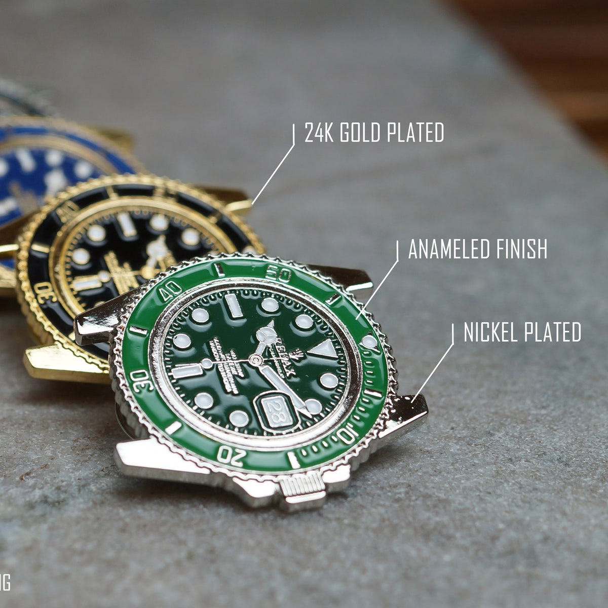 RELAX BADGE BUNDLE OF 4 – NOSTIME