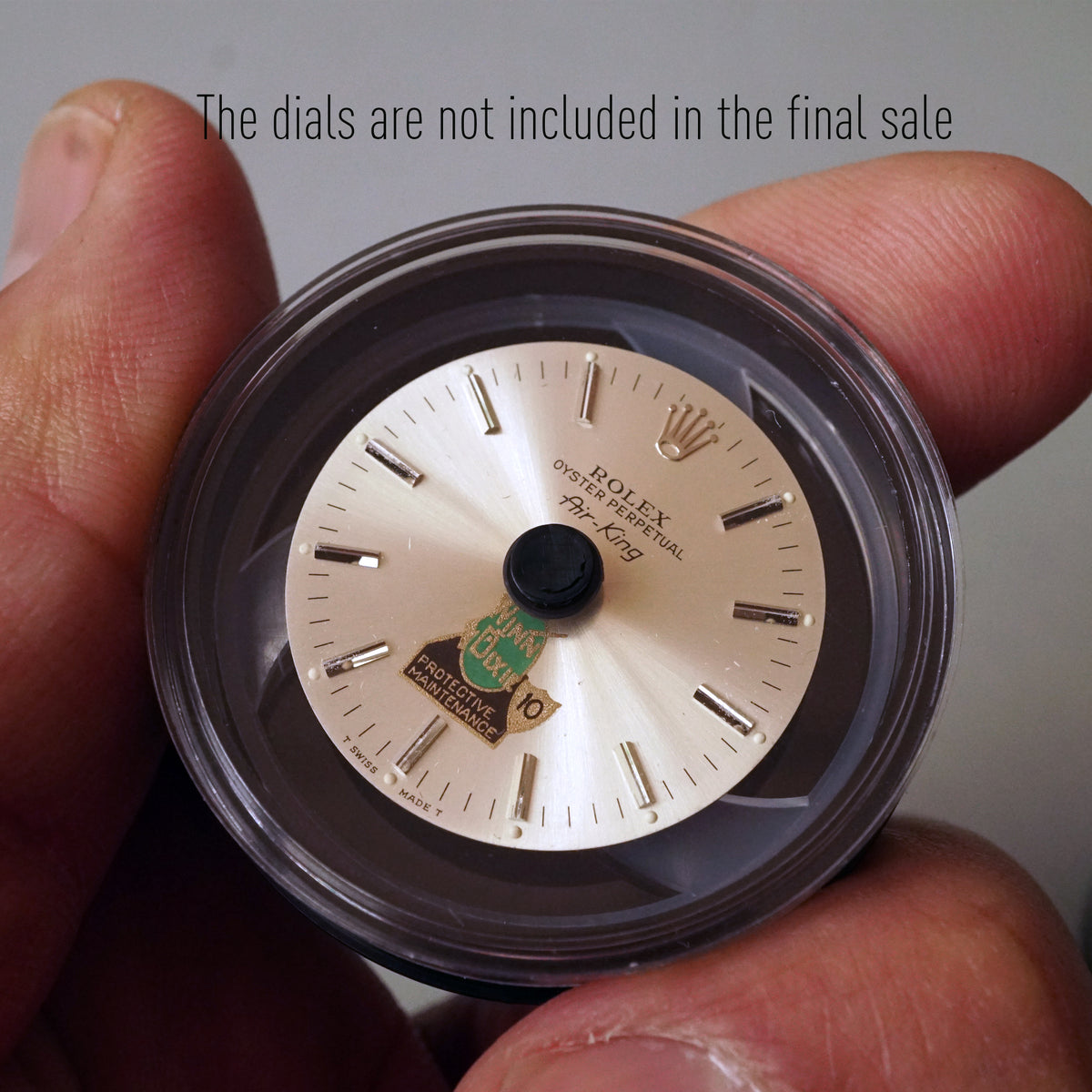 SWISS MADE DIAL PROTECTION CONTAINERS 4-PIECE BUNDLE – NOSTIME